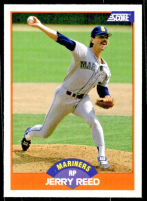 1989 Score #427 Jerry Reed Pitcher Seattle Mariners FREE shipping | eBay