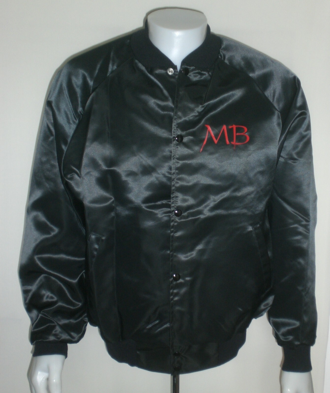 Official 1994 MICHAEL BOLTON Concert Tour Jacket Large Nylon Black Made ...