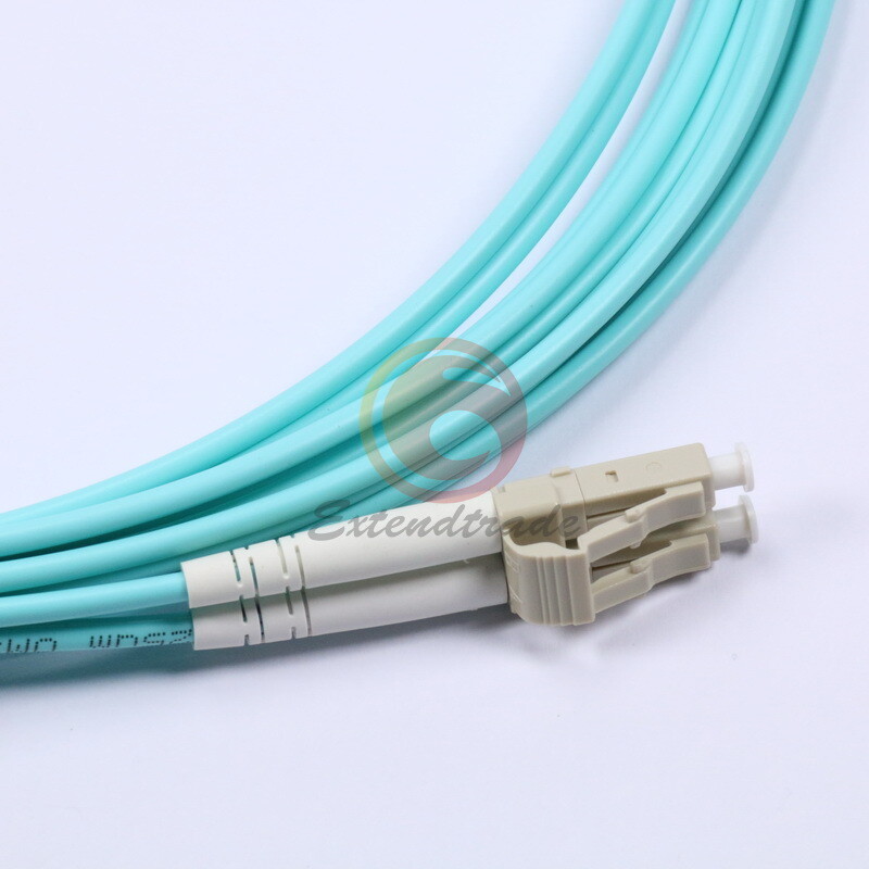 15m LC-LC UPC Multi-Mode 10GB OM3 Fiber Cable Duplex Fiber Optical ...