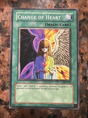 Yu-Gi-Oh! TCG Change of Heart Yugi SDY-032 Unlimited Common | eBay
