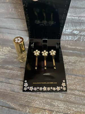 DAISY -MARC JACOBS EAU De Toilette 0.10 Oz. + 3 daisy Bobby Pins ...