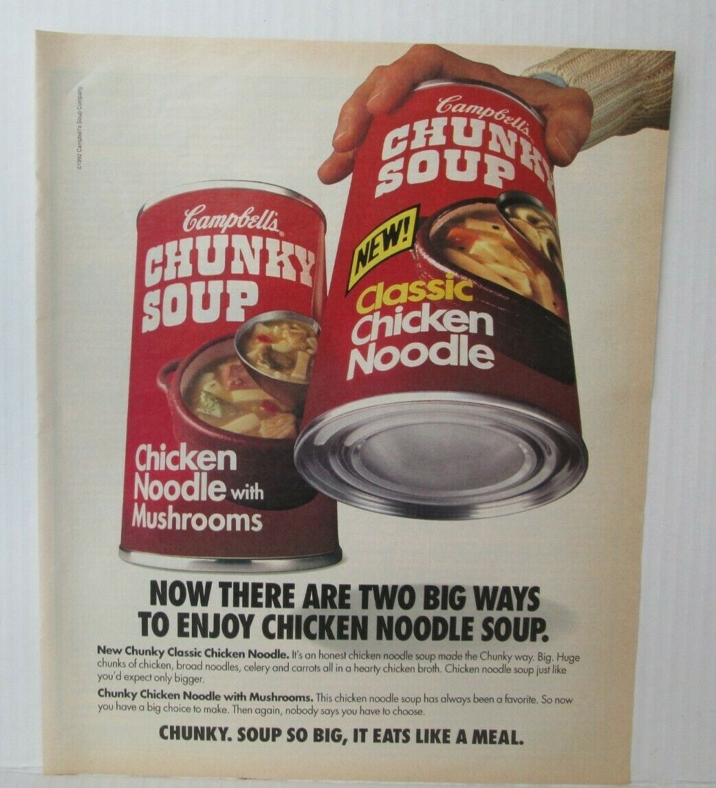 Chunky Soup Ad