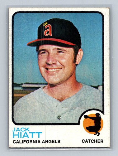 1973 Topps Jack Hiatt California Angels Baseball Card #402 | eBay