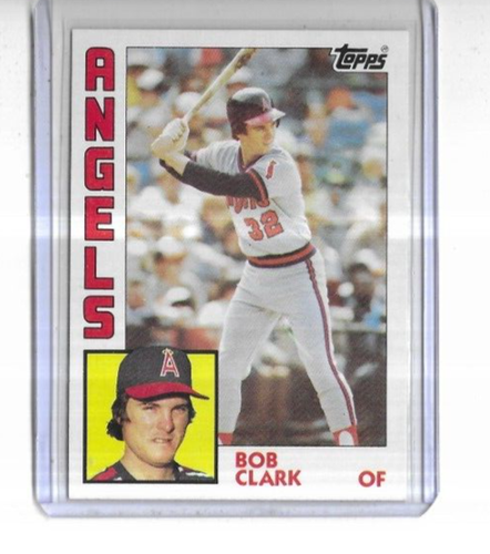 1984 Topps #626 Bob Clark California Angels | eBay
