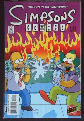 SIMPSONS COMICS (1993) #115 - NM - Back Issue | eBay UK