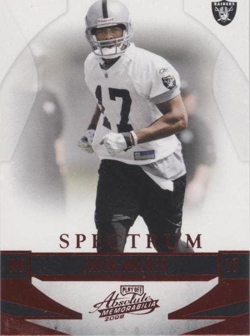 2008 Playoff Absolute Memorabilia - Javon Walker #108 Spectrum Red for ...