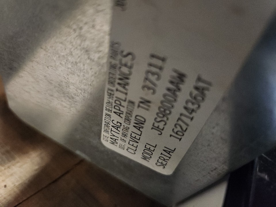 jenn air jes9800aaw white glass top range downdraft | eBay