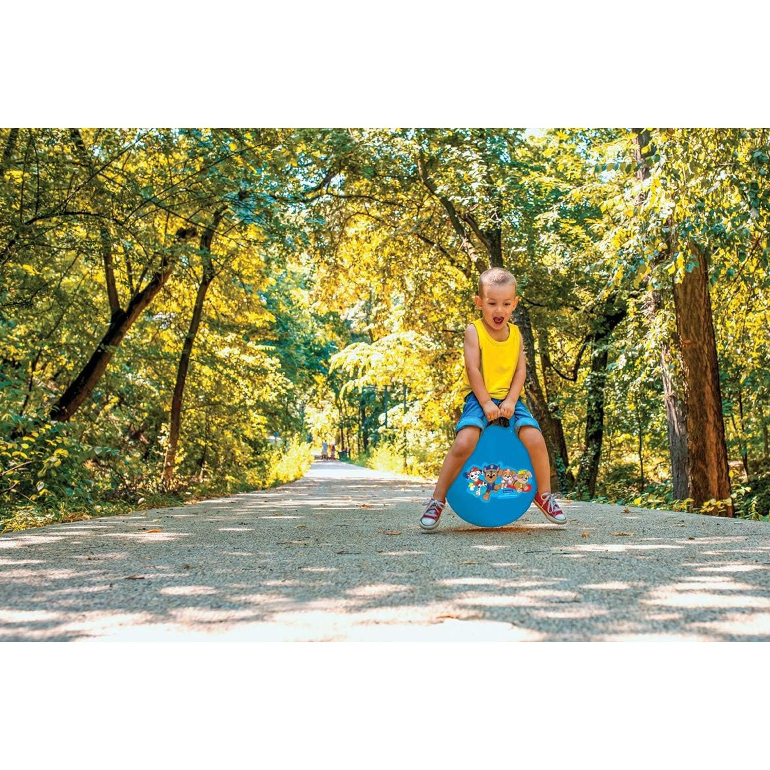 Lexibook Paw Patrol Inflatable Hopper Ball 45cm With Manual Pump Blue ...