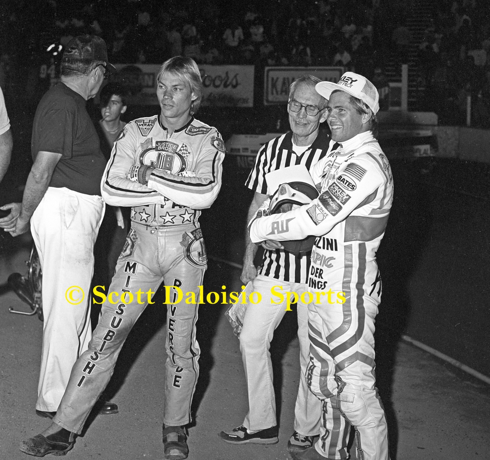 1987 Bruce Penhall Mike Bast Irwin Moon Costa Mesa Speedway Motorcycle ...