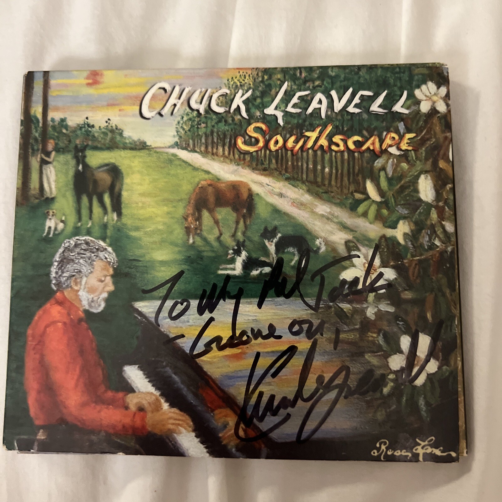 Chuck Leavell “Southscape” CD, 2005, Evergreen Arts - SIGNED ON COVER BY CHUCK! 94922504012 | eBay