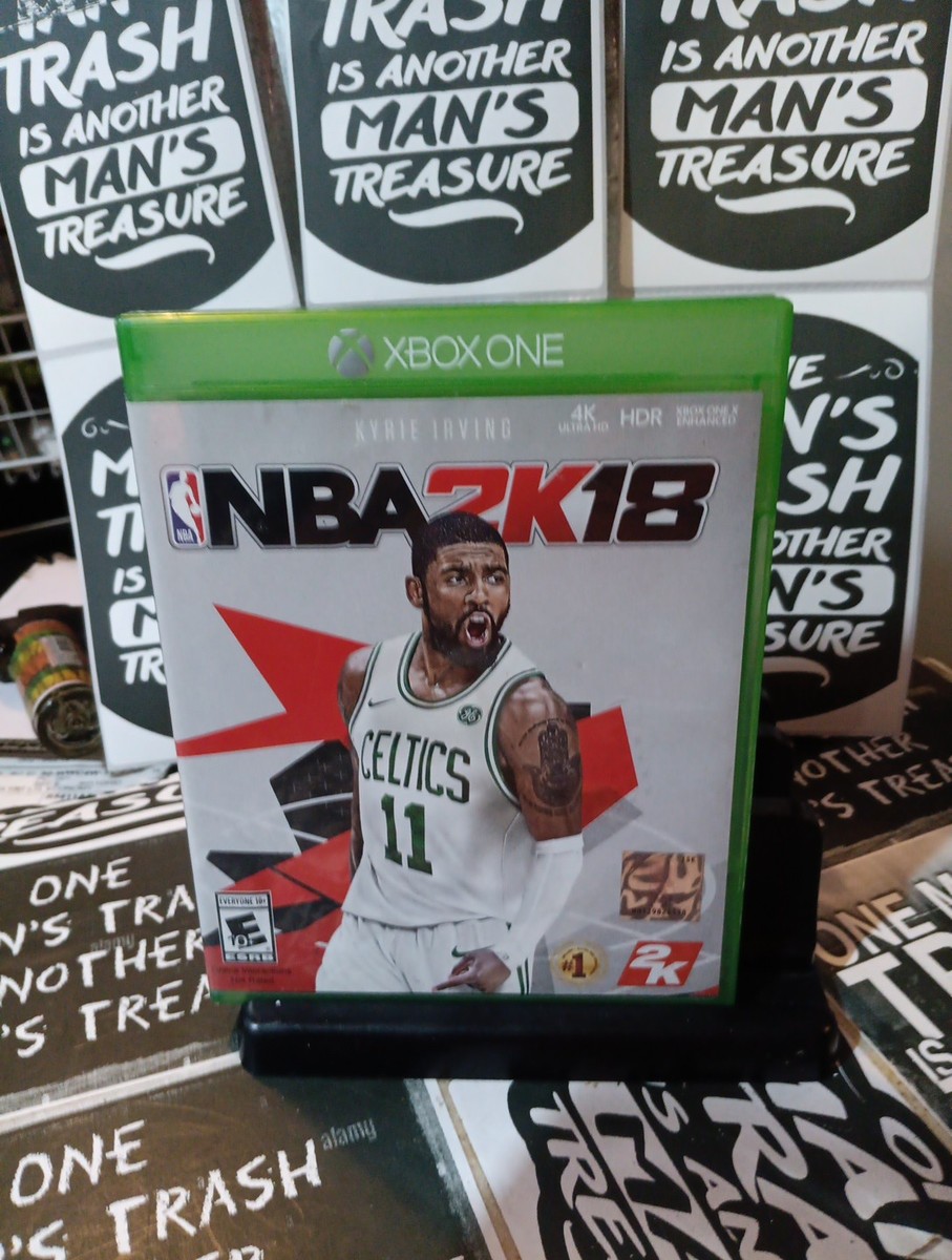 Kyrie Irving Celtics 2k18 Cover