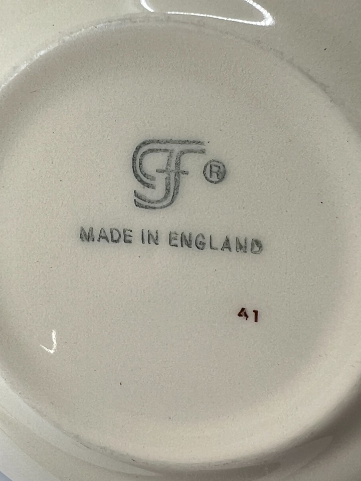 3 Franciscan Desert Rose Coupe Cereal Bowls 6" England Backstamp 1960s ...
