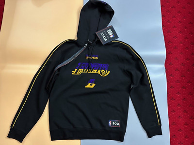 Hugo Boss x NBA LA Lakers Hoodie Pullover Size Large NEW | eBay