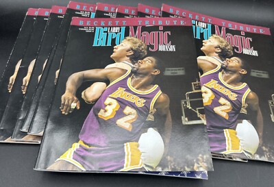 LARRY BIRD - MAGIC JOHNSON - BECKETT TRIBUTE MAGAZINE - ISSUE 6 - 1994 | eBay