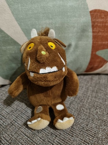 The Gruffalo Monster Brown Plush Toy Purple Triangles Tusks Aurora ...
