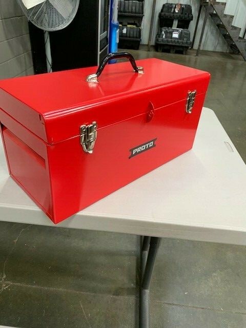 Grainger Steel Portable Tool Box | eBay