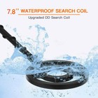 Large Metal Detector for Adult 8" Waterproof Coil Gold Detectors w/ LCD ...