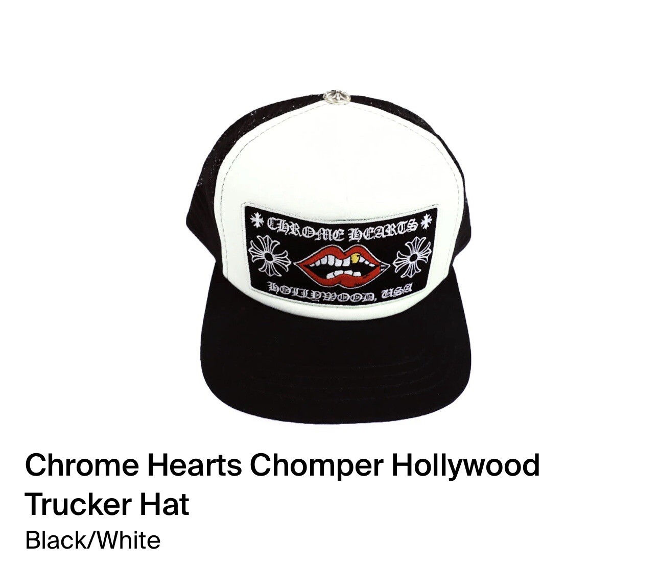 CHROME HEARTS x matty boy CH Chomper logo hollywood T… - Gem