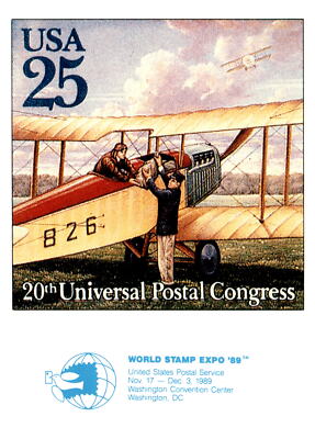 Universal Postal Congress, WORLD STAMP EXPO '89, United States Postal ...