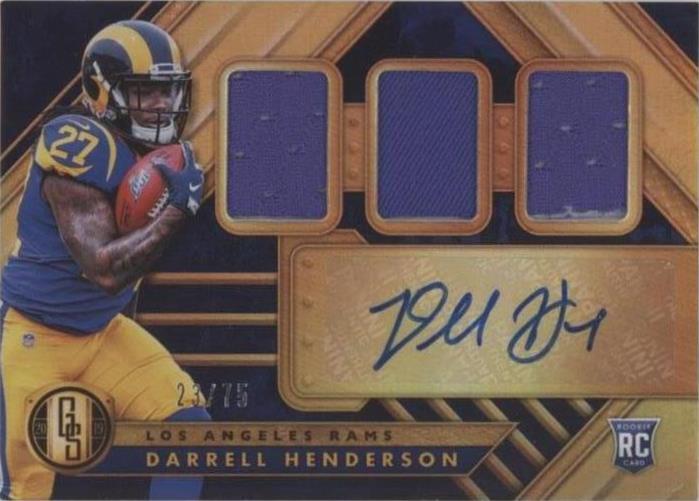 2019 Panini Gold Standard Darrell Henderson #280 for sale | eBay