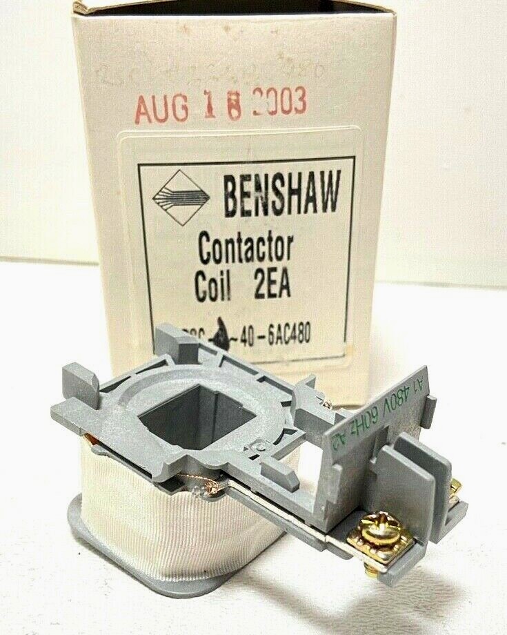 Benshaw RSC-C40-6AC480 coil for RSC-9,RSC-12,RSC-18,RSC-22,RSC-32,RSC ...