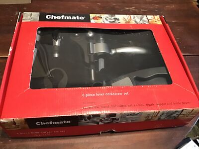 Chefmate Corkscrew Set - 6 Pieces | eBay