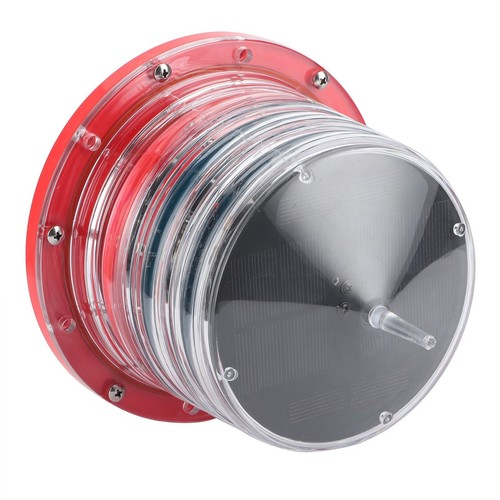 Solar Power Beacon Light LED Flashing Floating Lamp IP68 For Marine ...