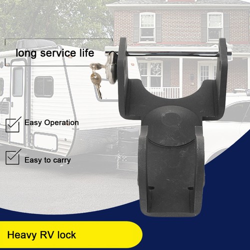 Gooseneck Trailer Lock w/ key lock For RVs Livestock Haulers Heavy ...