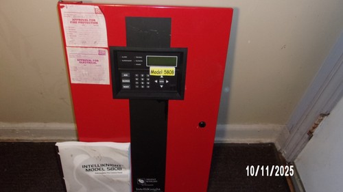SILENT KNIGHT 5808 ADDRESSABLE FIRE ALARM CONTROL PANEL | eBay