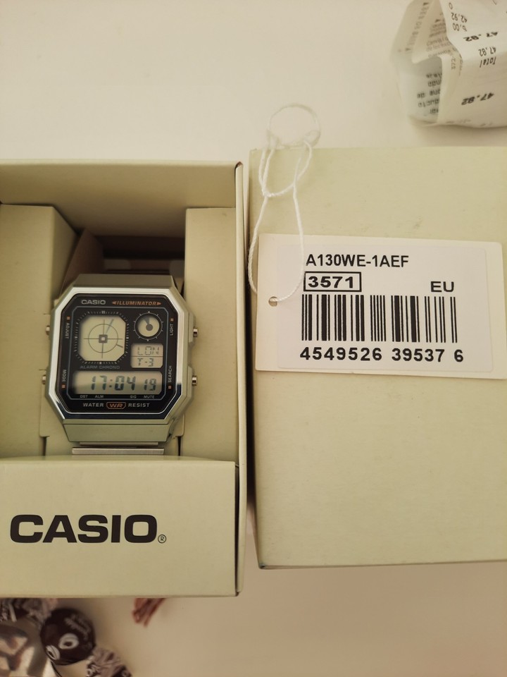 Casio A130WE-1AEF Vintage Neu Garantie | eBay.de