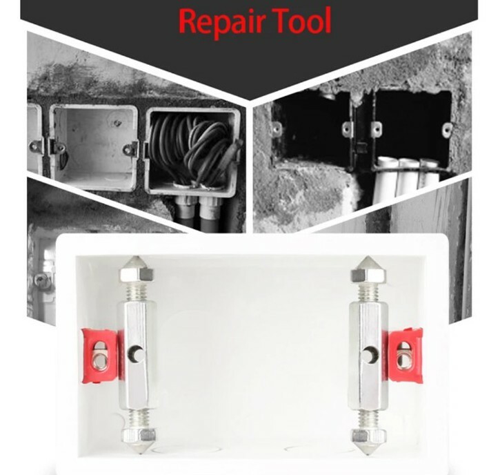 Back Box Knock Out Repair Tool Kit Broken lugs? Electrical box repair ...