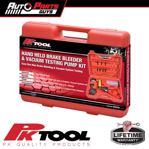 PK Tool Vacuum Pump & Brake Bleeder | eBay Australia