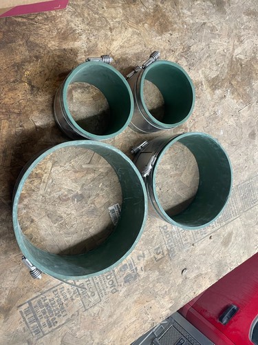High Temp Chemical Resistant Rubber Coupling, 12" 10" 6" Dallas ...