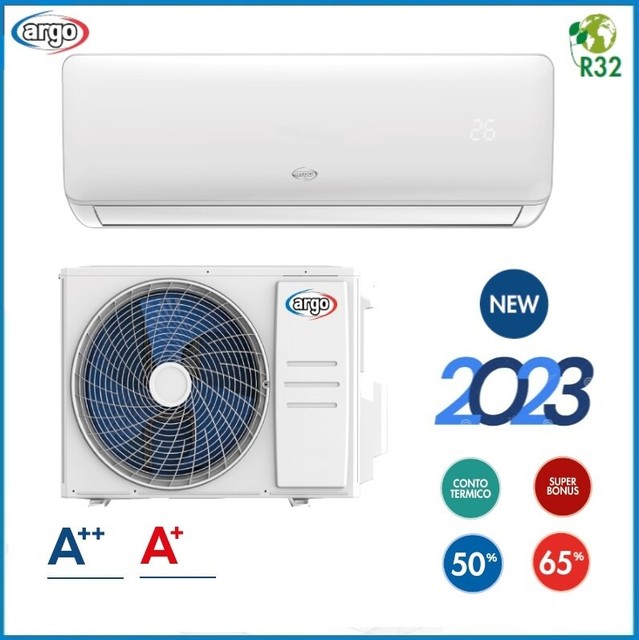 ARGO Charm Plus Klimaanlage 12000 Btu Wechselrichter Gas R32 IN Predisp ...