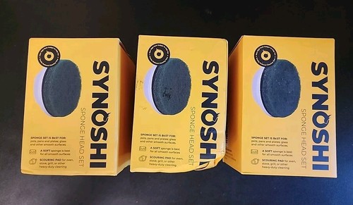 Synoshi sponge head set, pack of 6 per box, new | eBay