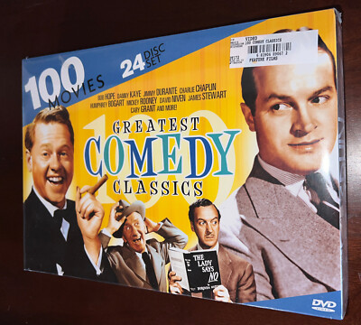 100 Movies Greatest Comedy Classics 24 Disc Set Brand New Factory ...