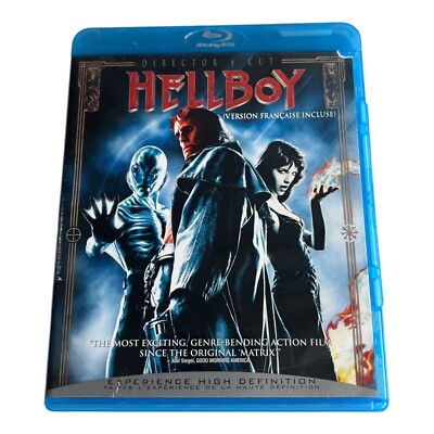 Hellboy (Blu-ray / DVD, 2007, Canadian French) Directors Cut VG+ Discs ...