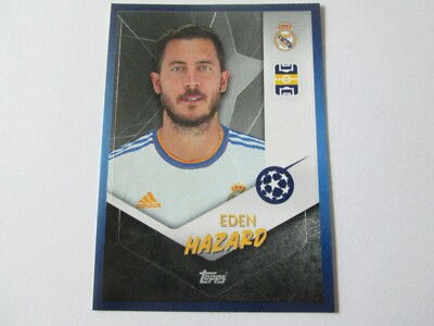 Sticker TOPPS CHAMPIONS LEAGUE 2021 - 2022 - N° 314 EDEN HAZARD | eBay