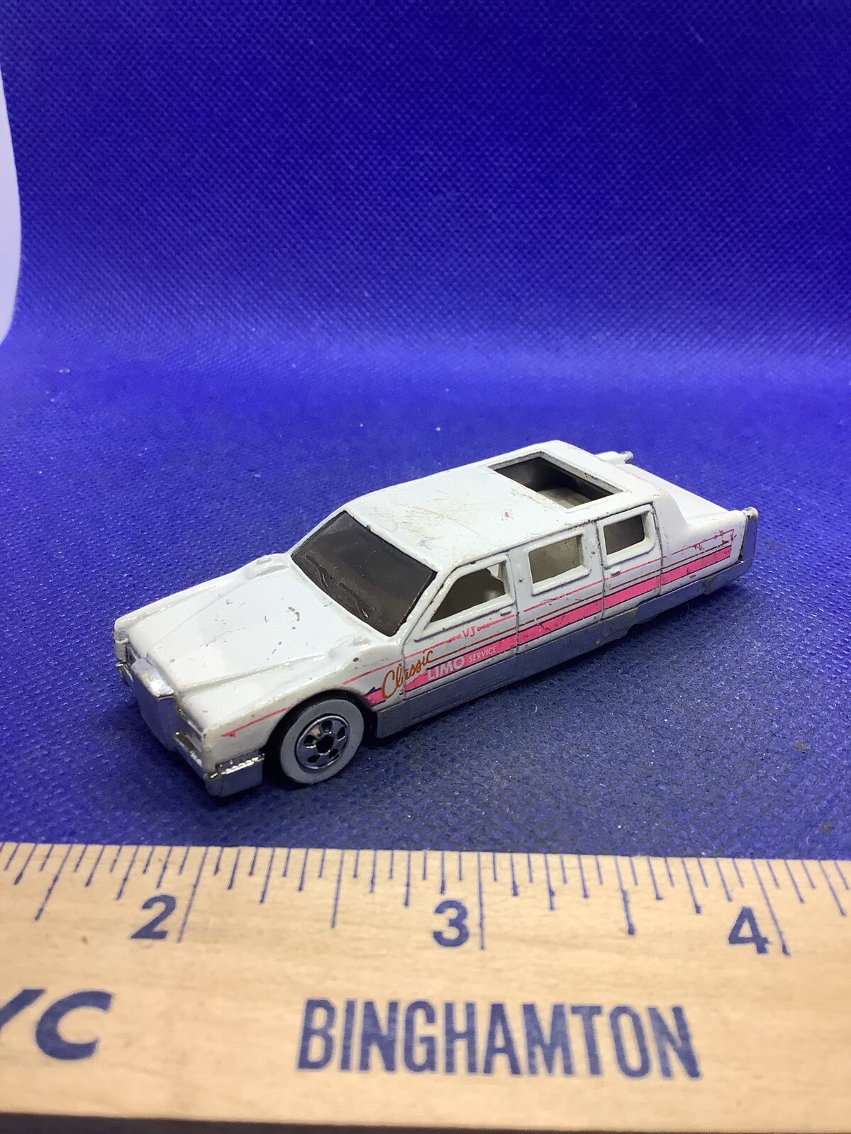1990 VTG Hot Wheels Limo Limousine White Wheels RARE | eBay