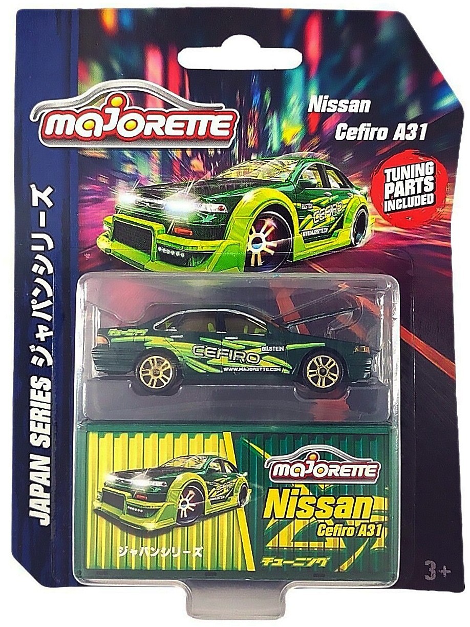 RARE MAJORETTE Japan Series NISSAN CEFIRO A31 GREEN New | eBay