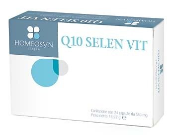 Homeosyn Italia Q10 Selen Vit 24 Capsule | eBay