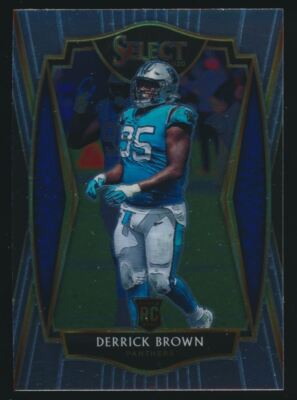2020 Panini Select #187 Derrick Brown RC Carolina Panthers | eBay