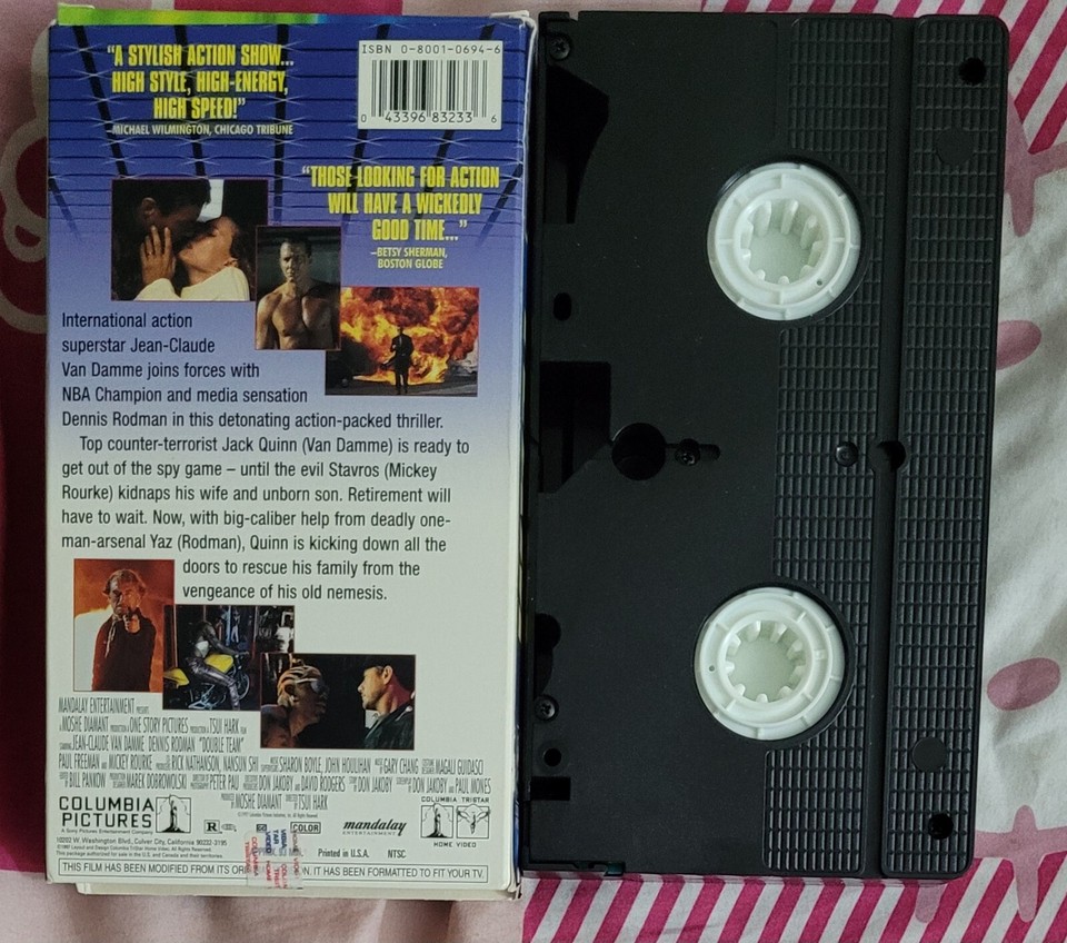 Double Team VHS Dennis Rodman, Jean-Claude Van Damme 43396832336 | eBay