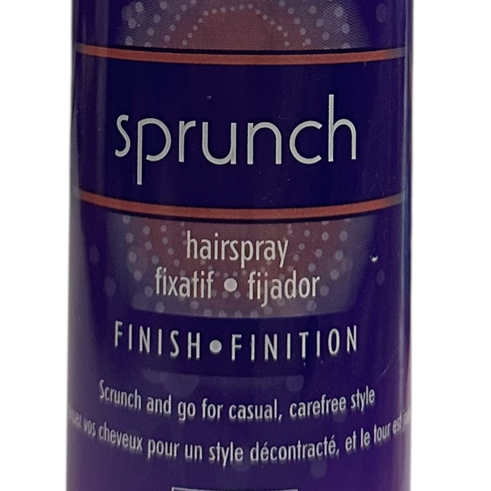 Aussie Sprunch Non-Aerosol Hairspray Strong Hold Finish 8.5 oz Old ...