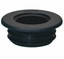 1 x PipeSnug Black 32mm (1¼") Plumbing Waste Pipe Seal & Wall Hole Tidy ...