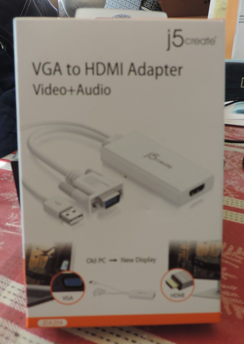 j5create VGA to HDMI Adapter Video Audio Jda204-3a BRAND NEW IN BOX | eBay