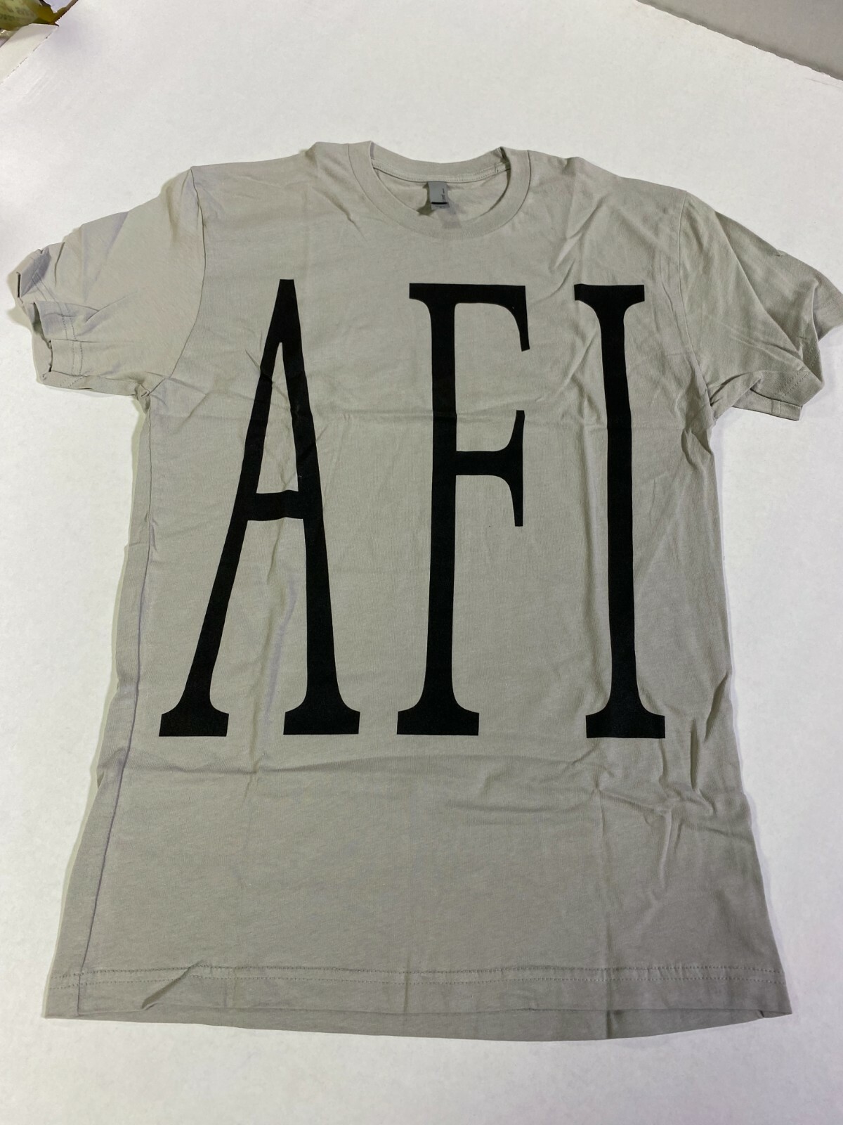 AFI , AFI JUMBO LOGO Gray T-SHIRT OFFICIAL MERCHANDISE AFI BAND NEW! | eBay