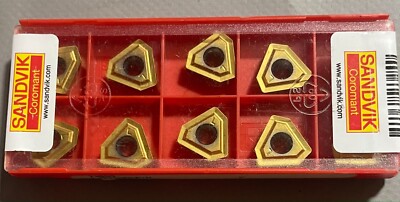 Sandvik Coromant TPGX 17 04 08L-L 1115 Insert for Drilling - Pack of 10 ...