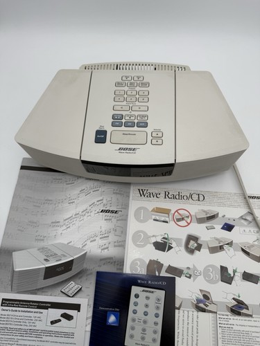 Bose Speaker AWRC-1P Wave RadioAM FM W Remote, Docs & CD But CD Player ...