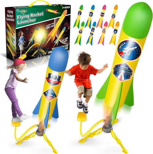 Rocket Launch Toys for Kids Age of 3, 4, 5, 6, 7, 8 Year Old Boys ...